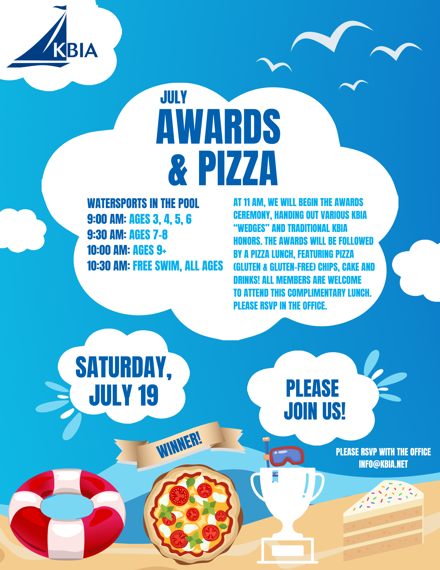 Join us Saturday for our July Awards & Pizza! – Kennebunk Beach ...